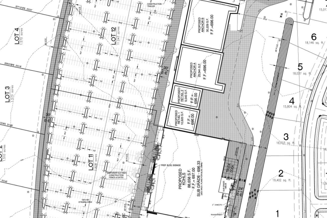 Commercial Site Plans | M Gingerich Gereaux & Associates
